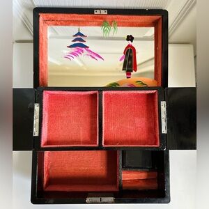 Storage & Organization | Vintage Japanese Lacquered Jewelry Box | Poshmark